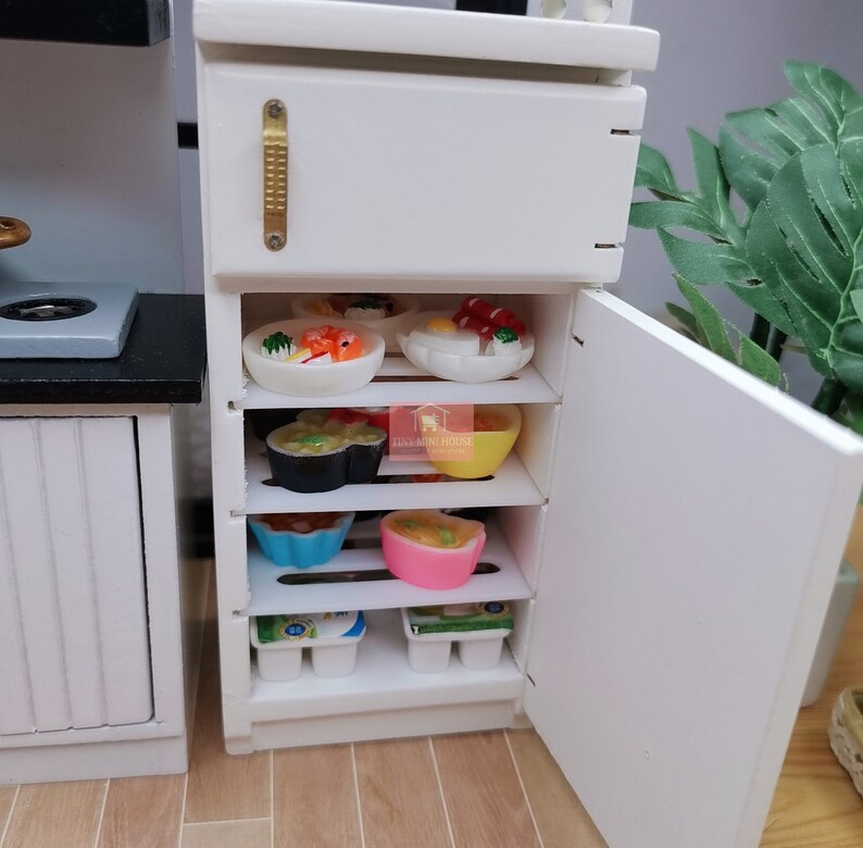 Miniature Fridge for Mini Kitchen Decorations - Etsy