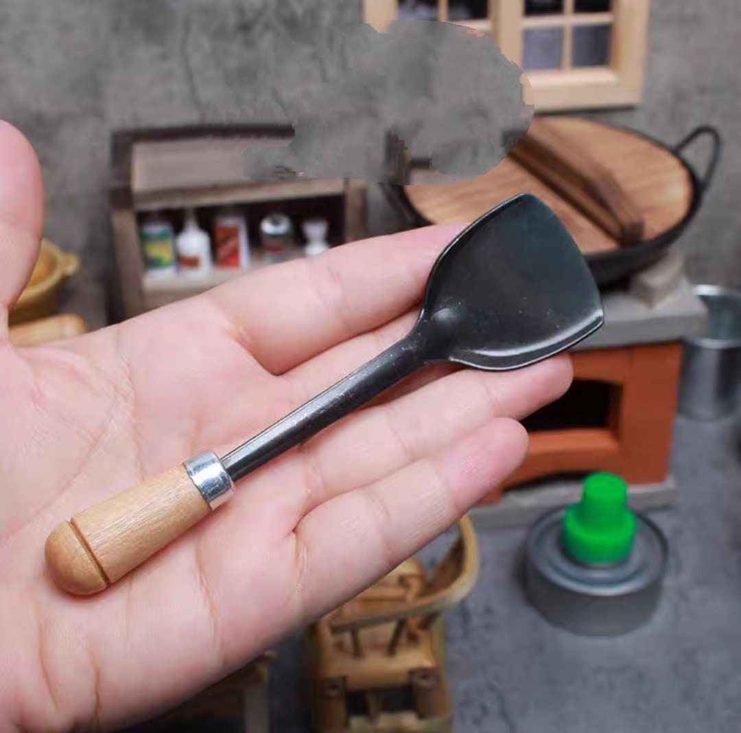 Real Miniature Spatula Can Cook Real Mini Food - Etsy