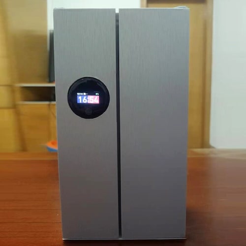 Real Working Miniature Double Door Fridge With Cooler and - Etsy