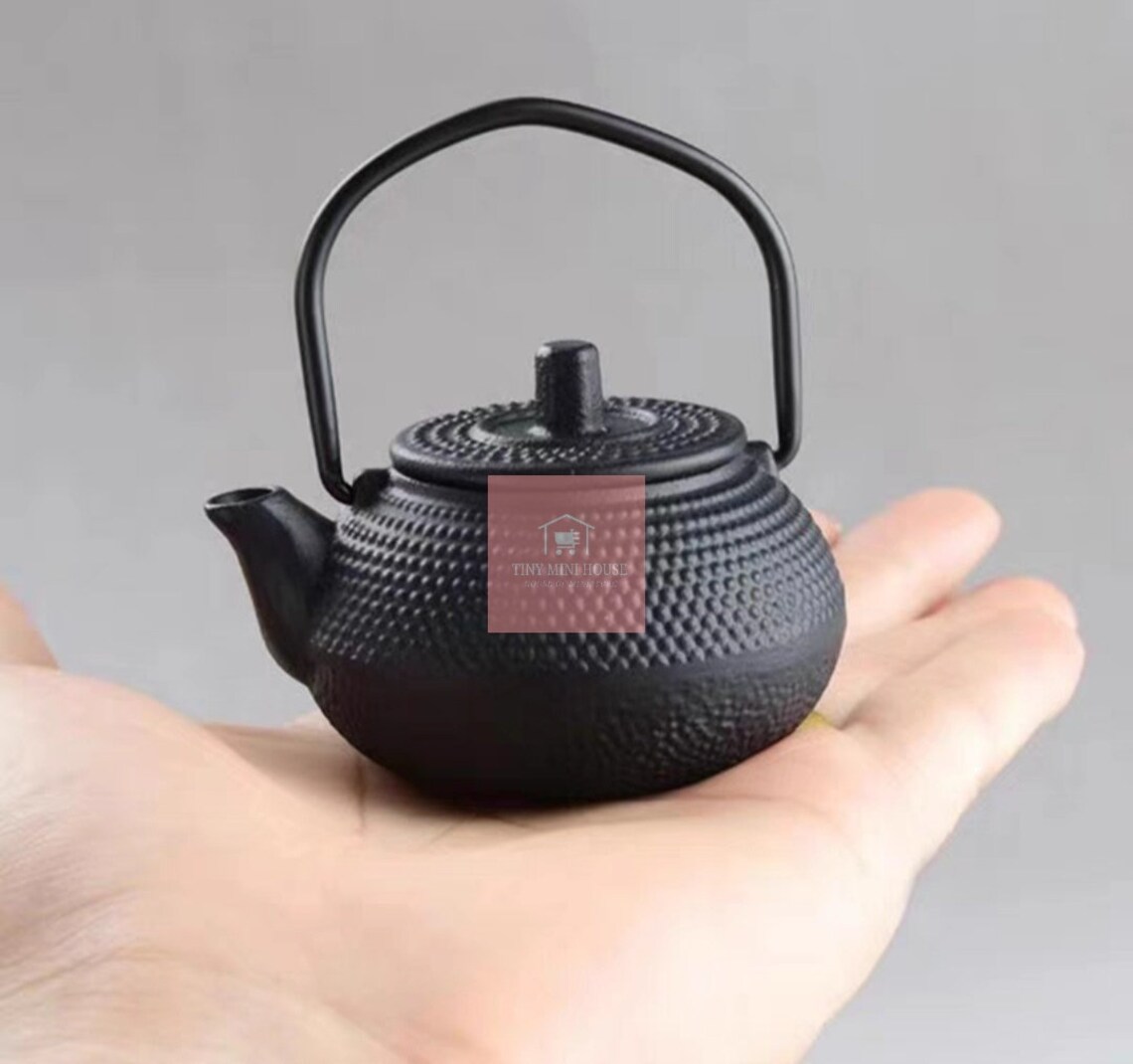 Real Miniature Cooking Iron Cast Kettle (food Grade) - Etsy