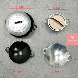 Real Mini Food Cooking 1:12 Miniature Cooking Stove for Miniature ...