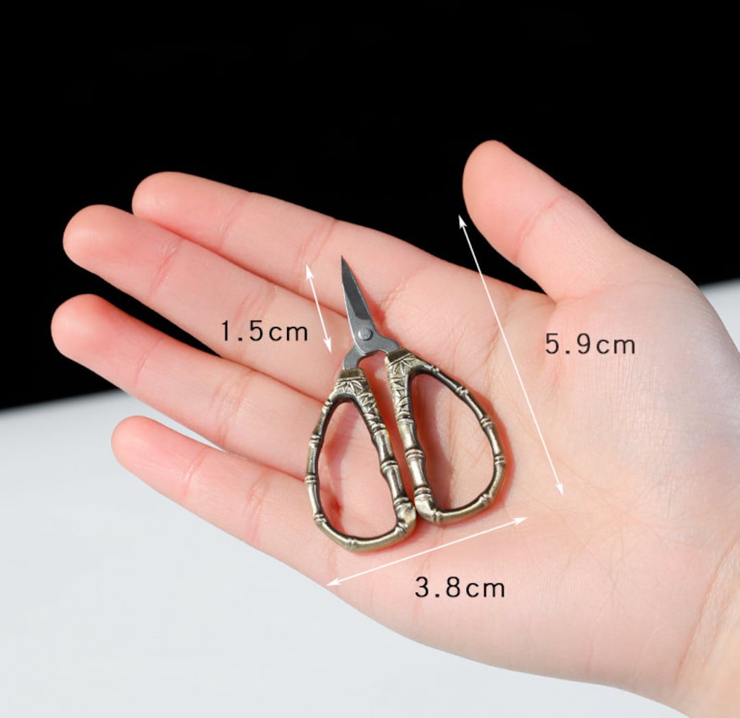 Real Miniature Vintage Style Scissor Sharp and Can Cut - Etsy