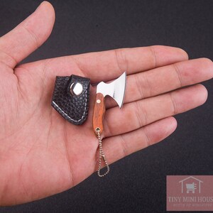 REAL Miniature Axe Knife Sharp Can Real Cut - Etsy