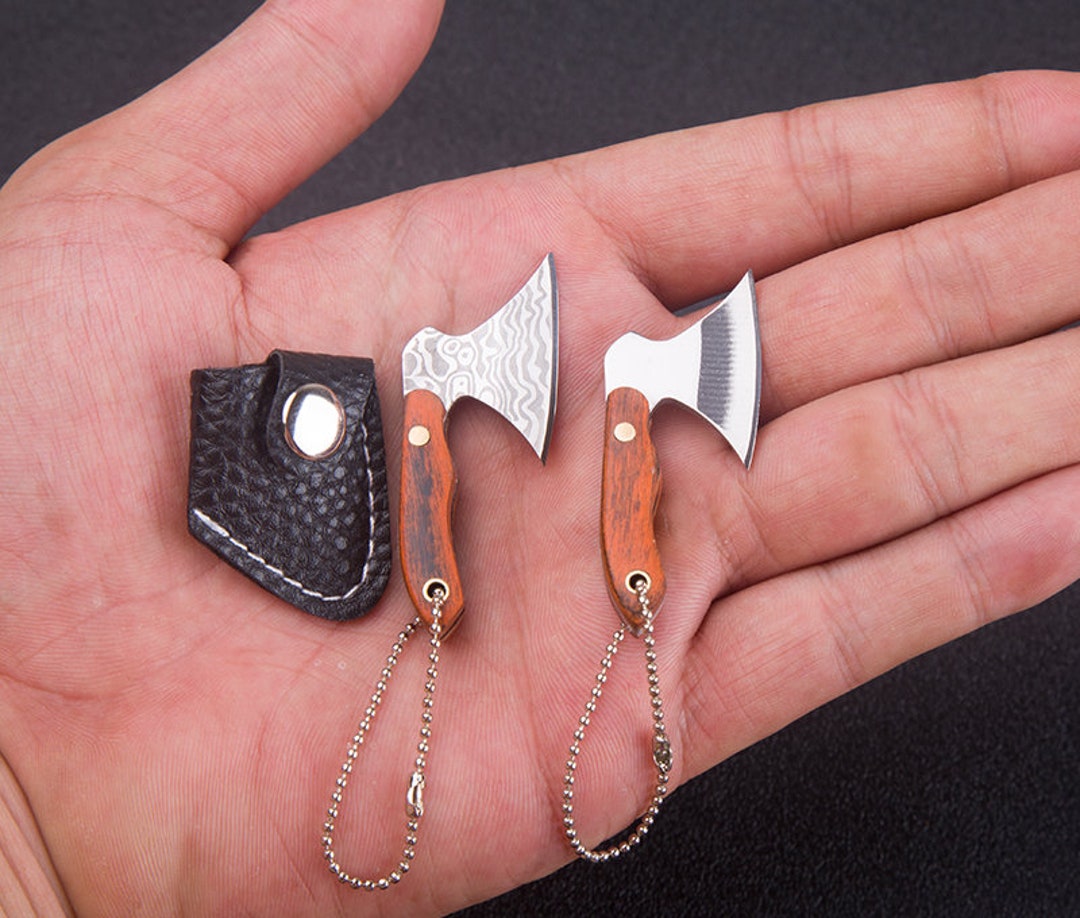 REAL Miniature Axe Knife Sharp Can Real Cut - Etsy