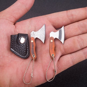 REAL Miniature Axe Knife Sharp Can Real Cut - Etsy