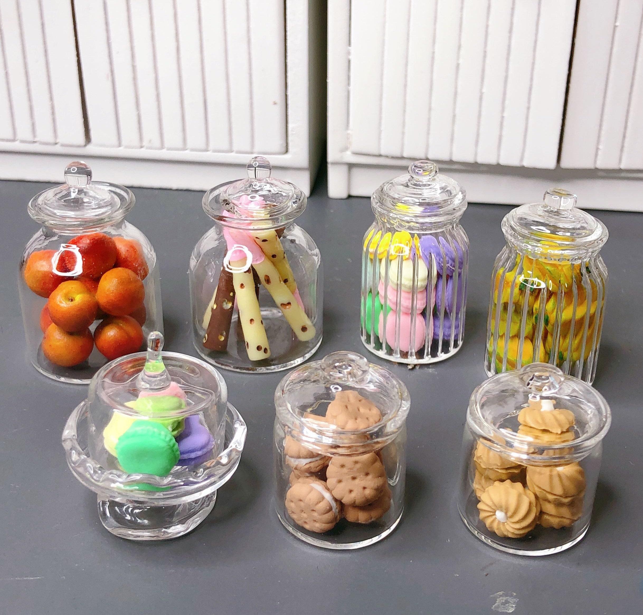 Real Miniature Cooking Glass Jar Perfect for Real Tiny Food Cooking or ...