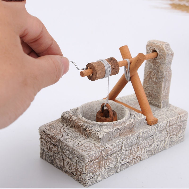 Realistic Miniature Well Can Fill Water and Playable - Etsy