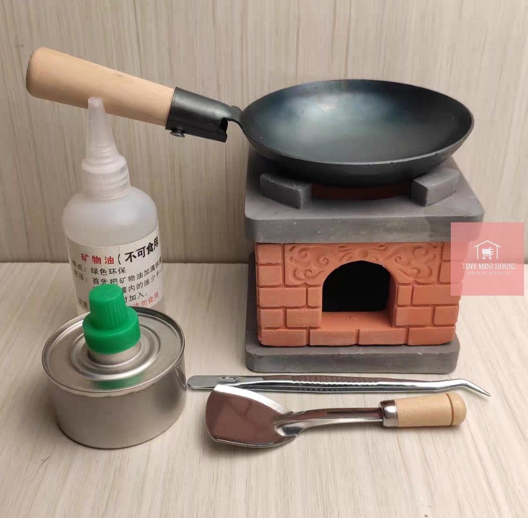 Real Working Miniature Kitchen Set for Cook Real Mini Food - Etsy Australia