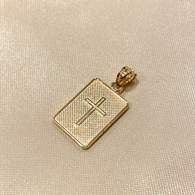 14k Real Gold IHS Mi Primera Comunion Pendant, Baptism Gifts First ...