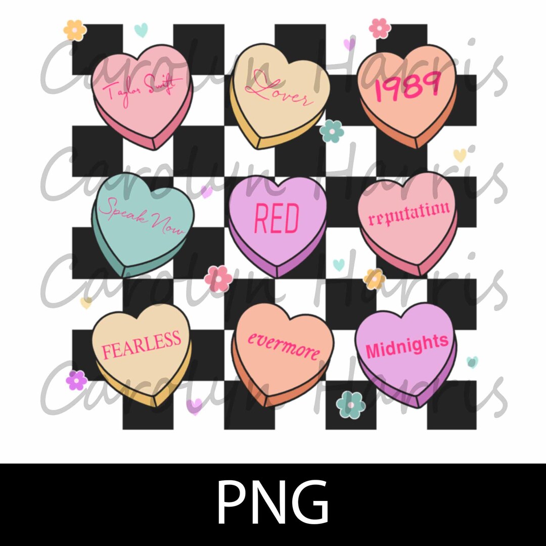Swiftie Valentine Png, Taylor Valentine Png, Heart Love Retro Png ...
