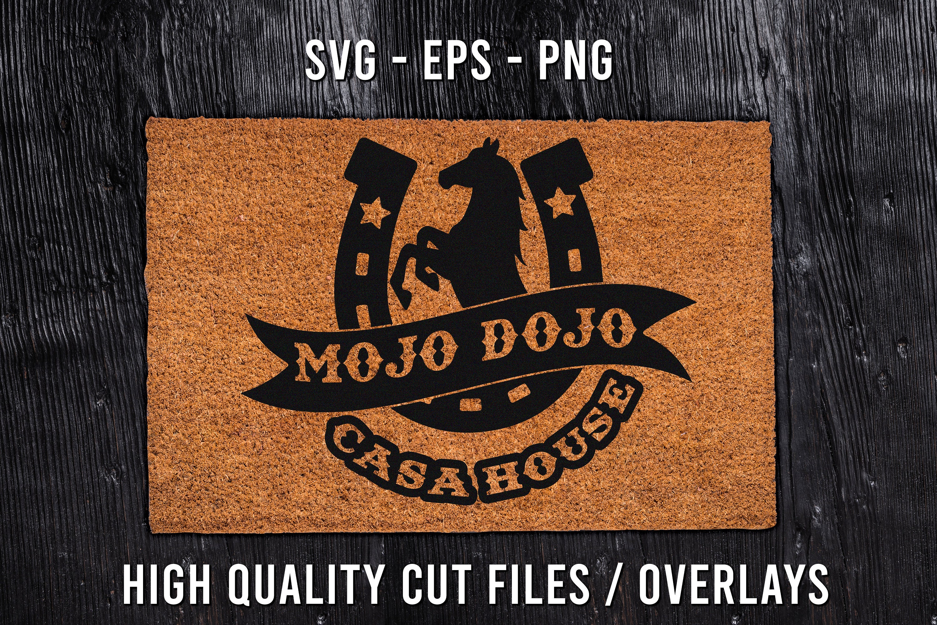 Mojo Dojo Casa House SVG EPS PNG Cricut Cameo Digital File - Etsy