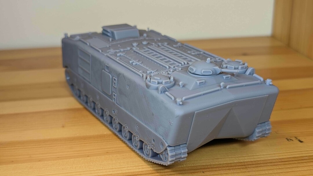 LVT P 5 Amphibious APC Tank WW2/WWII Bolt Action 28mm / 1:56 for Table ...