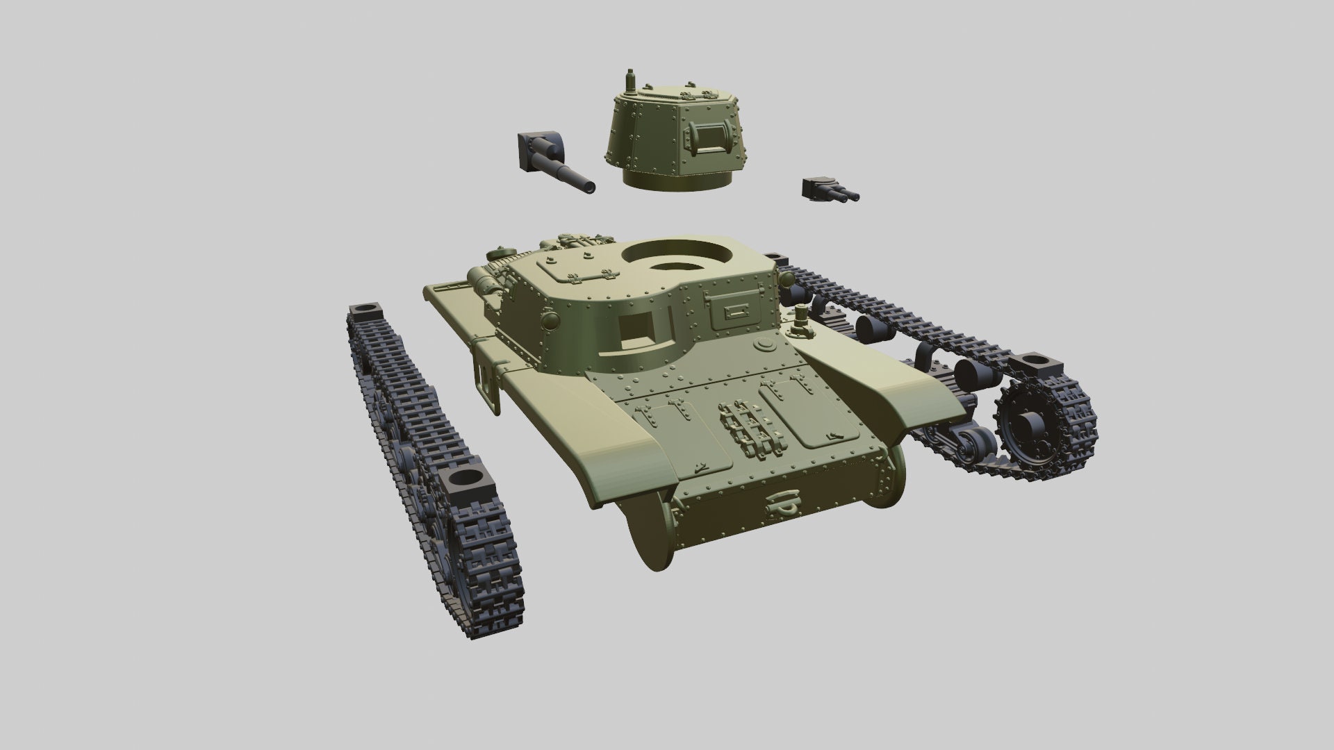 Carro Armato M11/39 Tank WW2/WWII Bolt Action 28mm / 1:56 Other Scales ...