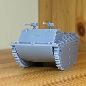 LVT 1 Alligator Amphibious Tank WW2/WWII Bolt Action 28mm / 1:56 Other ...