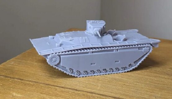 LVTA Mark 1 WW2/WWII Bolt Action 28mm / 1:56 and Other Scales for Table ...