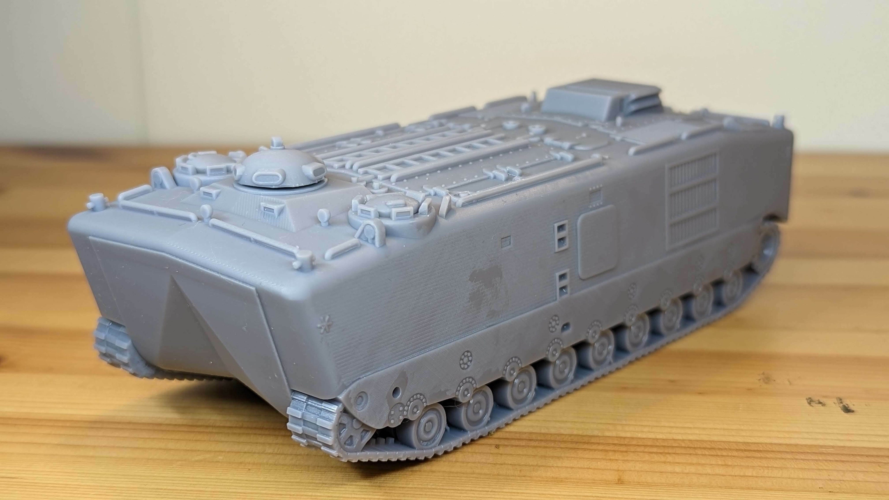 LVT P 5 Amphibious APC Tank WW2/WWII Bolt Action 28mm / 1:56 for Table ...