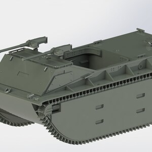 LVT 1 Alligator Amphibious Tank WW2/WWII Bolt Action 28mm / 1:56 Other ...