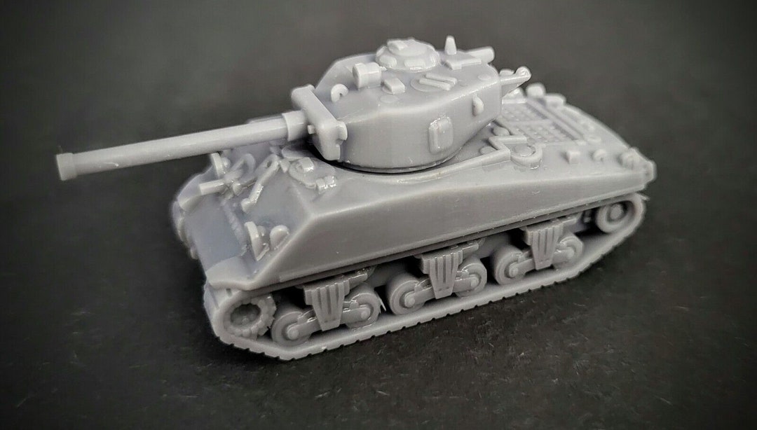 Sherman M4A3 76mm Hvss WW2/WWII Bolt Action 28mm / 1:56 Scale - Etsy