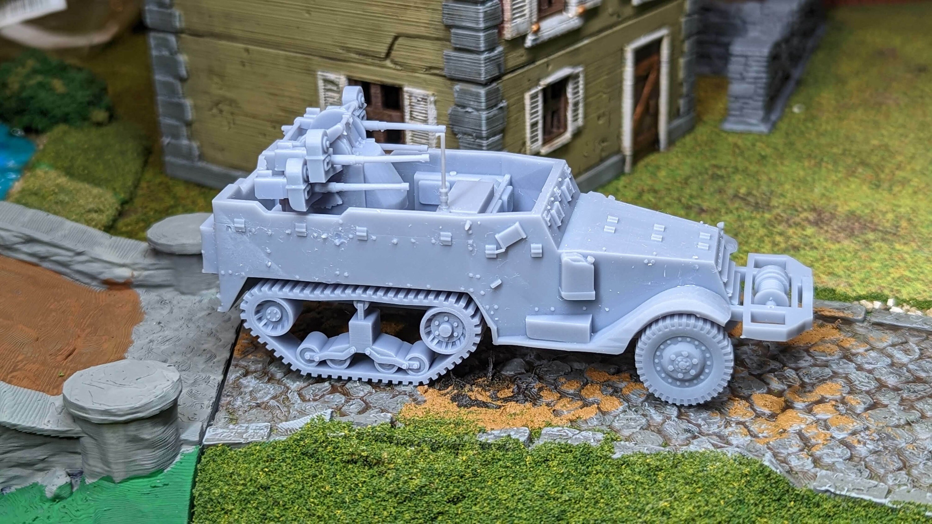 M16 MGMC Halftrack US WW2/WWII Bolt Action 28mm / 1:56 - Etsy