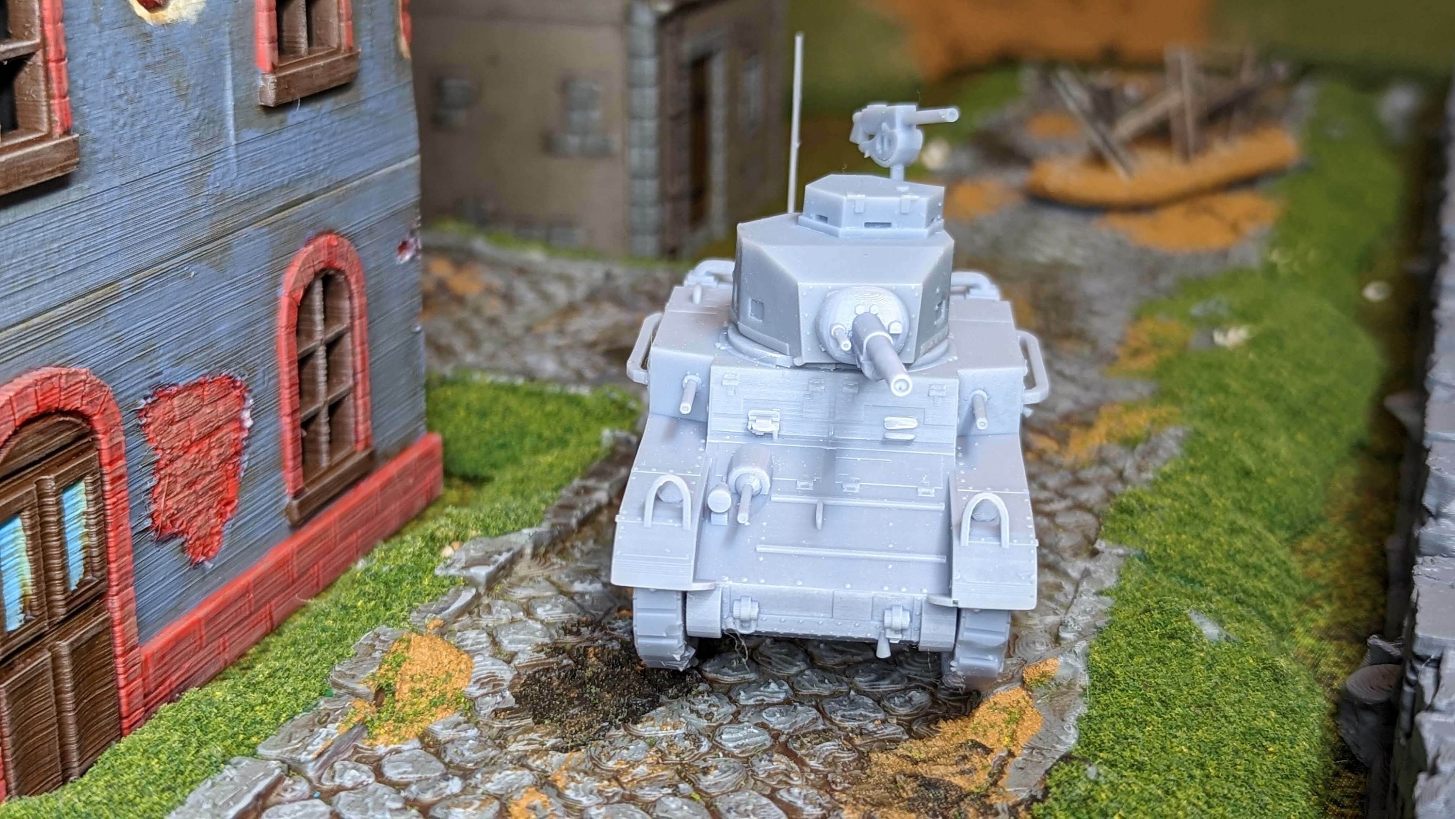 Bradley M2A4 Light Tank USA WW2/WWII Bolt Action 28mm / 1:56 Scale - Etsy