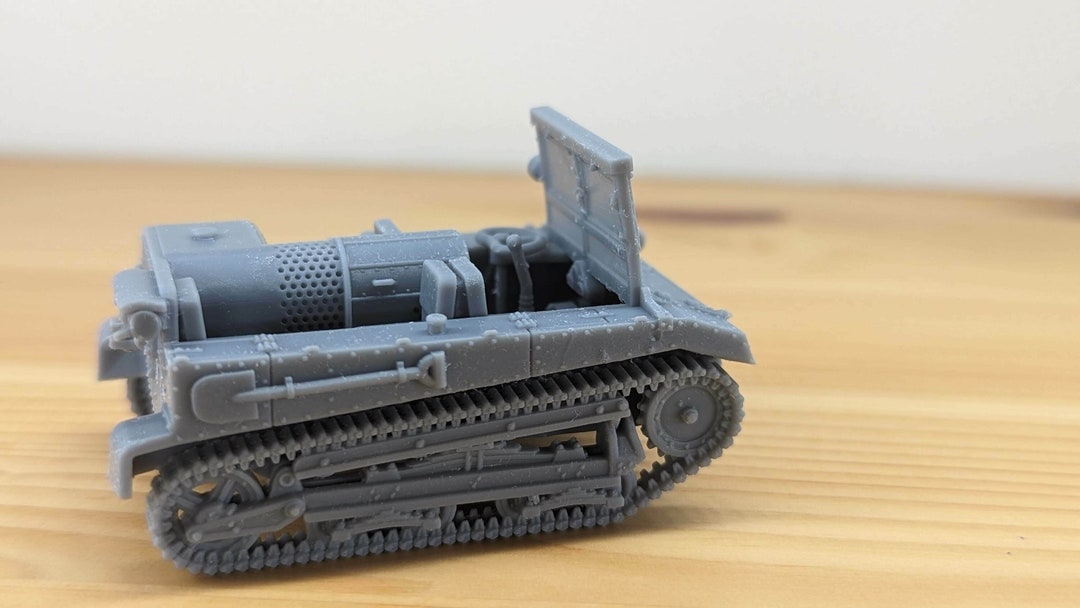 C2P Artillery Tractor Tank poland WW2/WWII Bolt Action 28mm / 1:56 ...