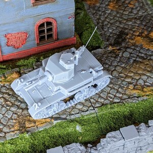 Bradley M2A4 Light Tank USA WW2/WWII Bolt Action 28mm / 1:56 Scale - Etsy