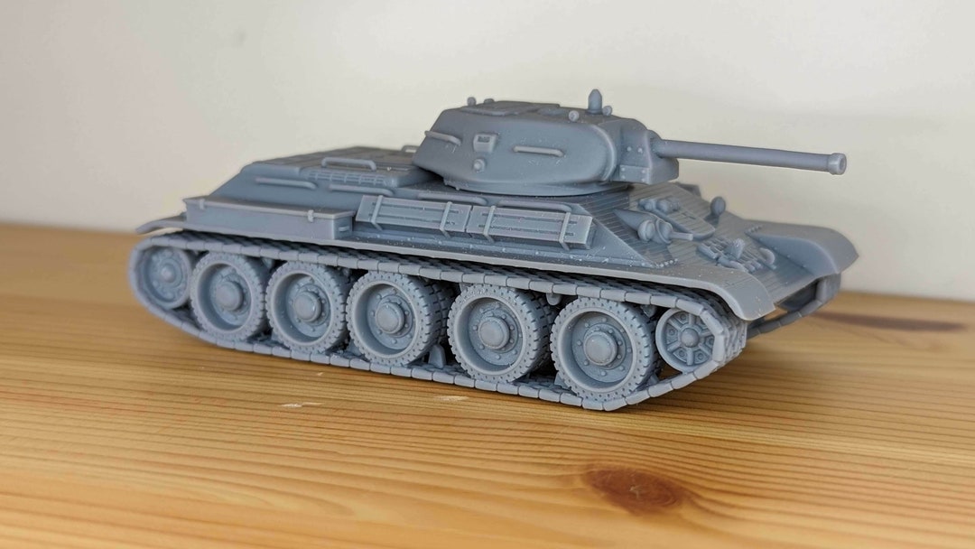 Soviet T34/76 Model 1941 Medium Tank WW2/WWII Bolt Action 28mm / 1:56 Scale - Etsy