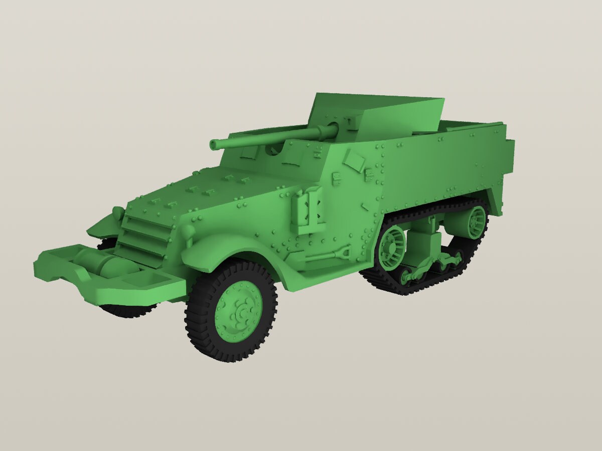 T48 GMC Halftrack SU-57 united States/uk/soviet Union Ww2/lend Lease ...