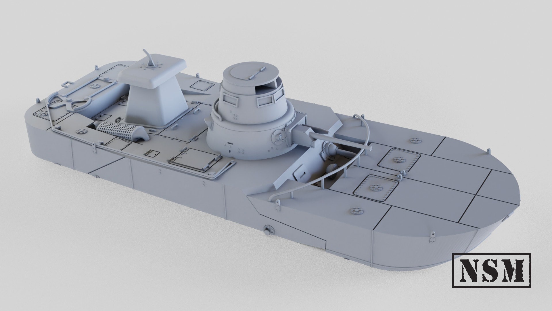 Japanese Type 2 Ka-mi Amphibious Light Tank With Floats WW2/WWII Bolt ...