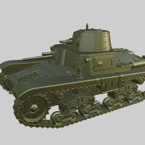 Carro Armato M11/39 Tank WW2/WWII Bolt Action 28mm / 1:56 Other Scales ...