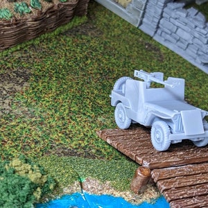 Willys MB / Ford GPW US Ww2/wwll Bolt Action 28mm / 1:56 Other Scales ...