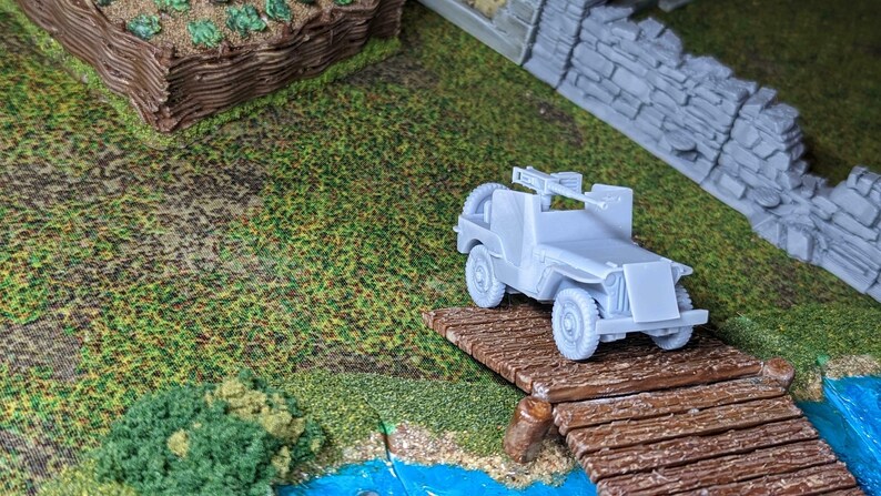 Willys MB / Ford GPW US Ww2/wwll Bolt Action 28mm / 1:56 Other Scales ...