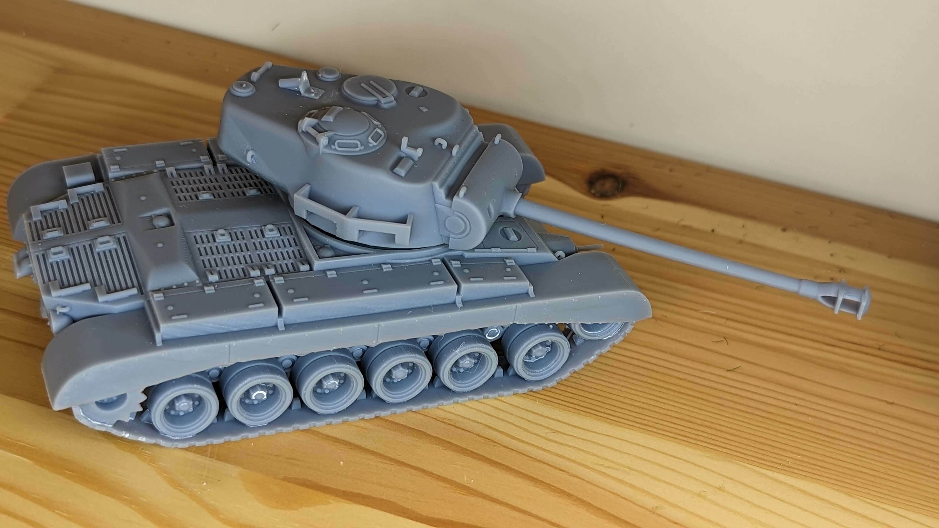 M26 Pershing Medium Tank Ww2/korea Bolt Action 28mm / 1:56 - Etsy