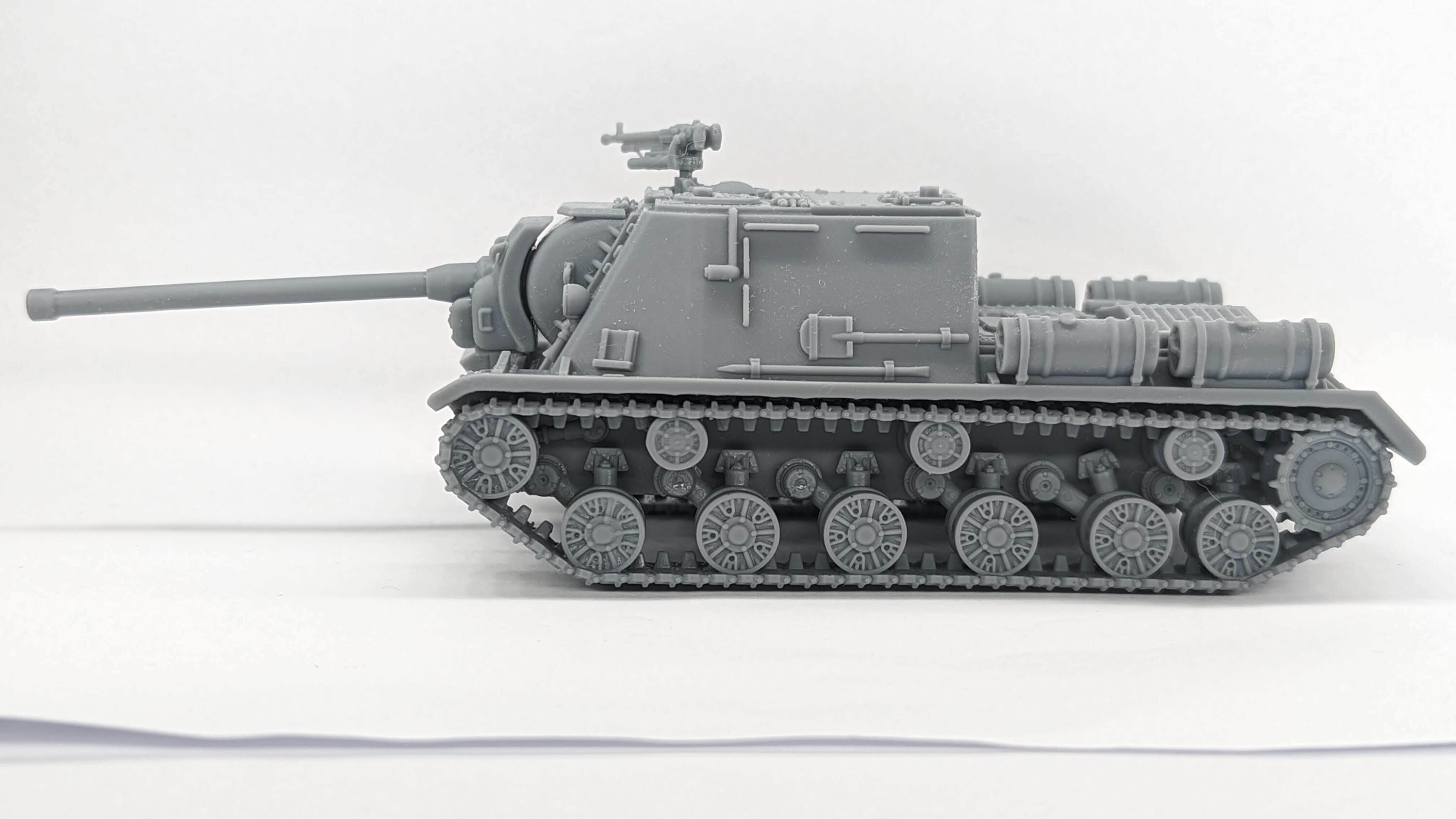 Soviet ISU-122 Heavy SPG Tank WW2/WWII Bolt Action 28mm / 1:56 Scale - Etsy