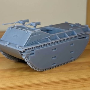 LVT 1 Alligator Amphibious Tank WW2/WWII Bolt Action 28mm - Etsy