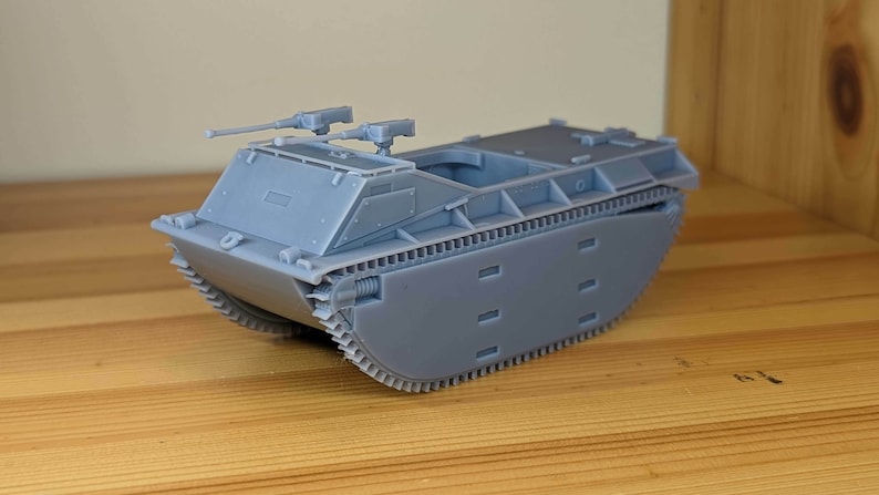 LVT 1 Alligator Amphibious Tank WW2/WWII Bolt Action 28mm / 1:56 Other ...
