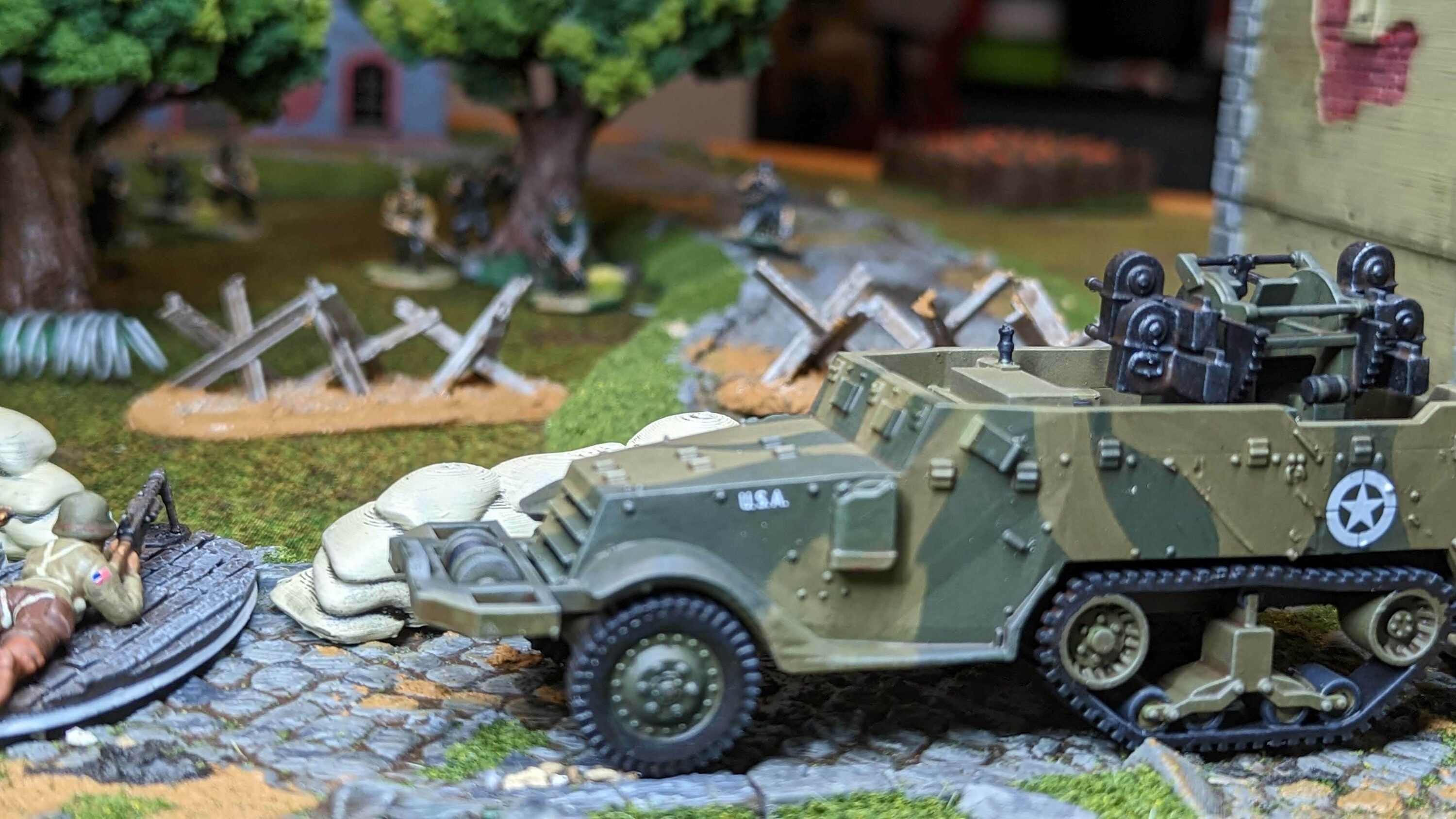 M16 MGMC Halftrack US WW2/WWII Bolt Action 28mm / 1:56 - Etsy