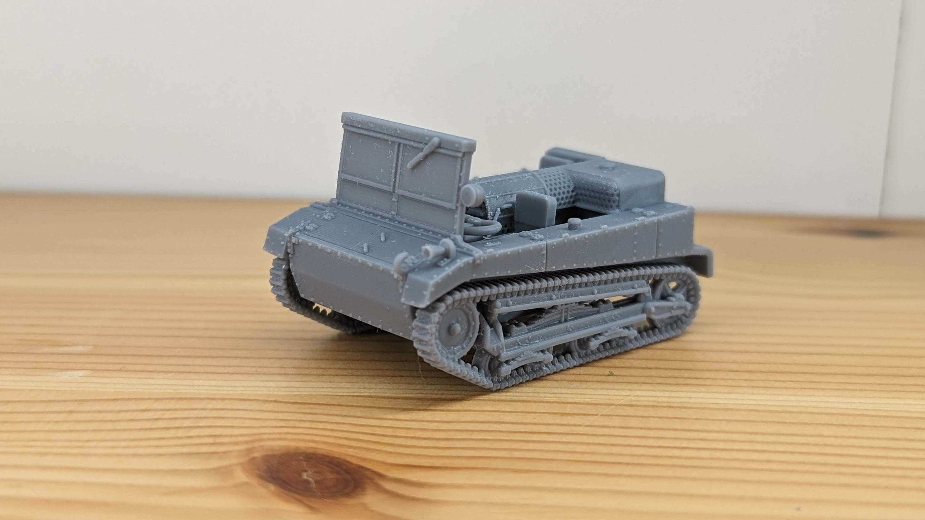 C2P Artillery Tractor Tank poland WW2/WWII Bolt Action 28mm / 1:56 ...