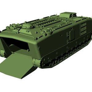 LVT P 5 Amphibious APC Tank WW2/WWII Bolt Action 28mm / - Etsy
