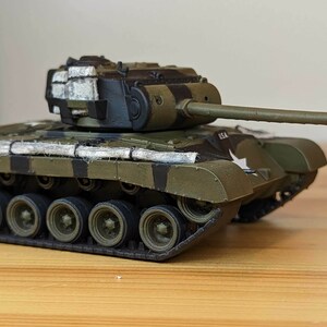 M26 Pershing Medium Tank Ww2/korea Bolt Action 28mm / 1:56 Scale - Etsy