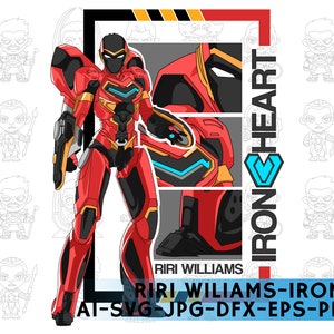 Wakanda Forever Ironheart Riri William - Etsy