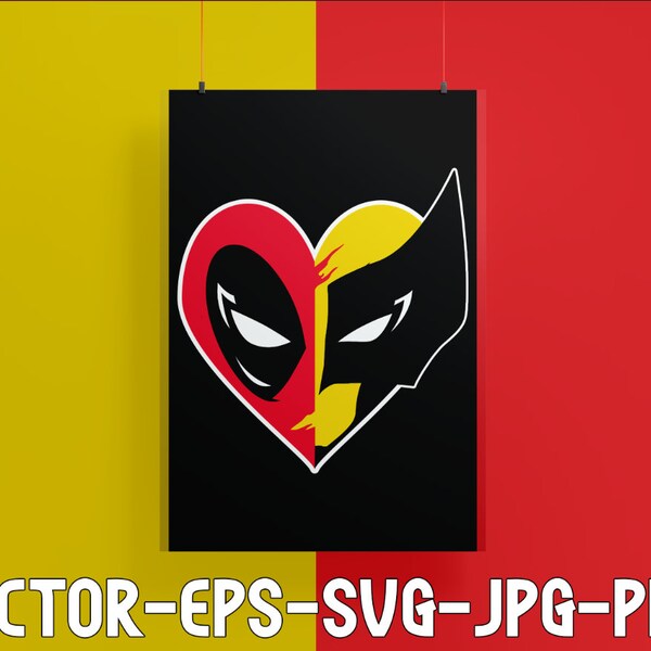 Deadpool Logo - Etsy