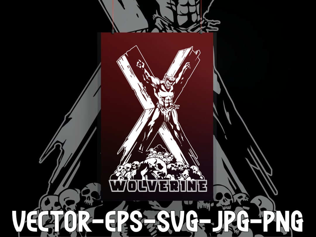 Deadpool and Wolverine X Cross - Etsy