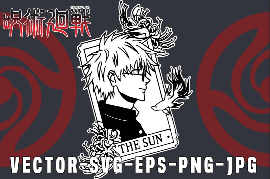 Jujutsu Kaisen : Satoru Gojo SUN - Etsy