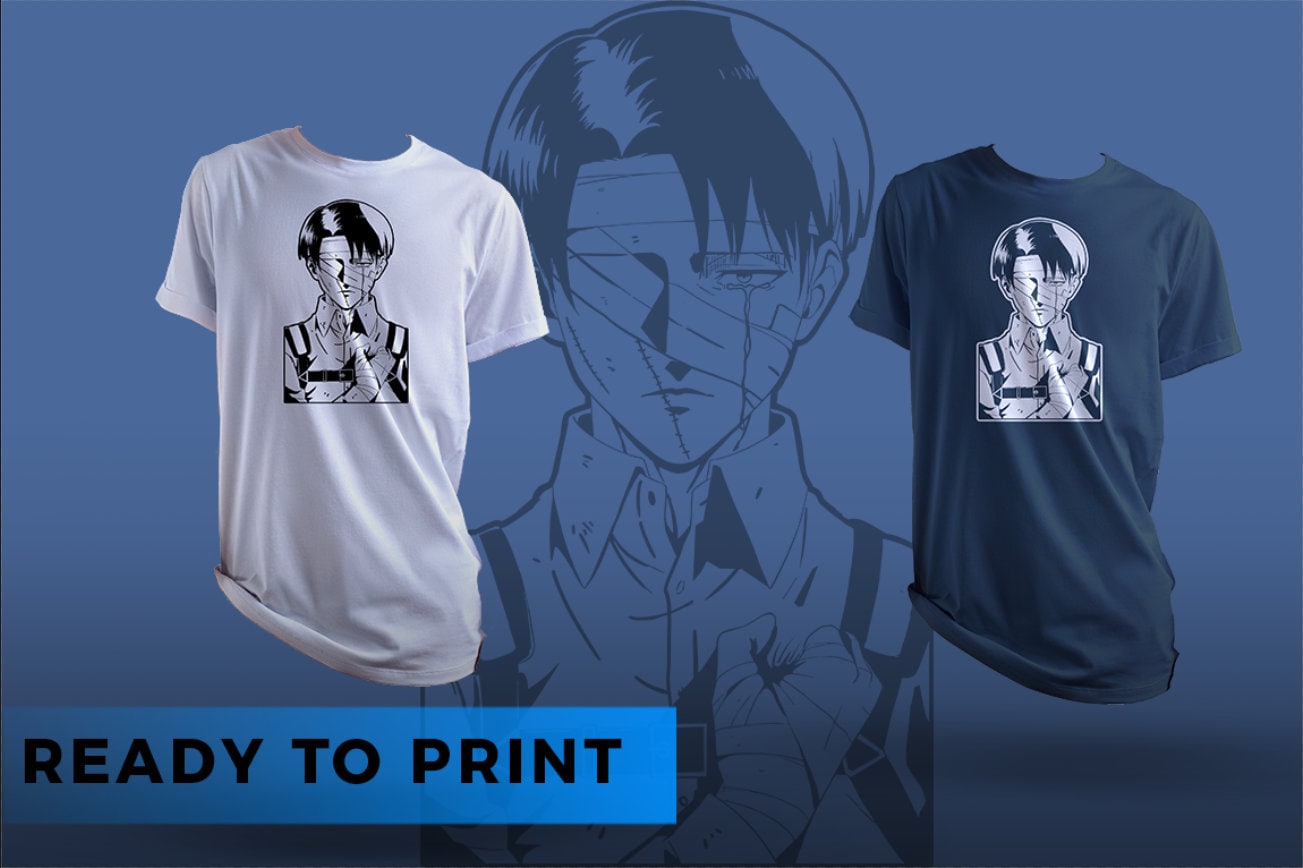 Levi Ackerman Sad SVG - Etsy