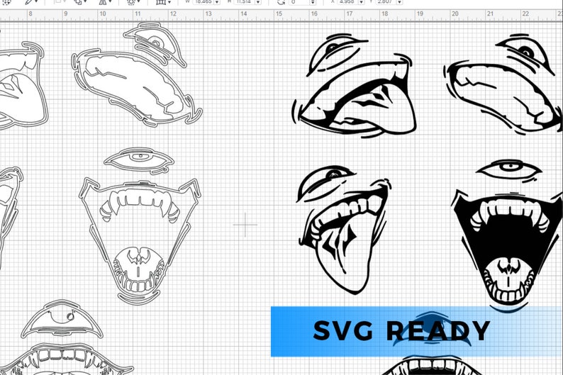 Jujutsu Kaisen : Sukuna Mouth SVG - Etsy