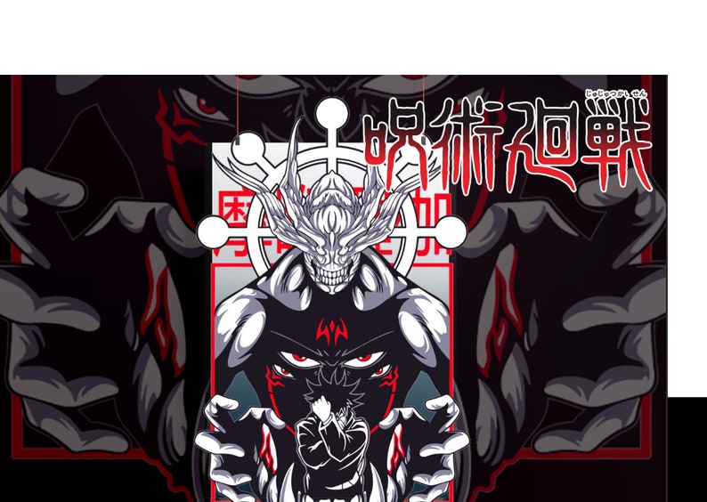 Jujutsu Kaisen : Megumi Fushiguro Mahoraga - Etsy