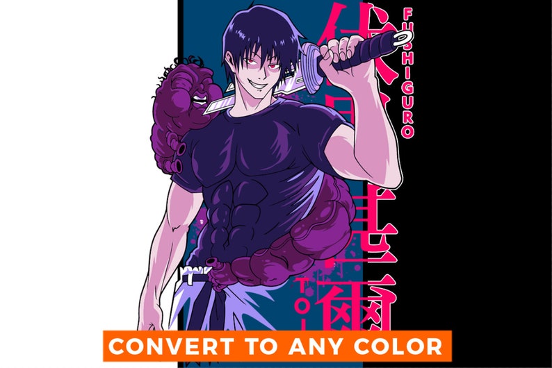 Jujutsu Kaisen : Toji Fushiguro Cursed Spirit - Etsy