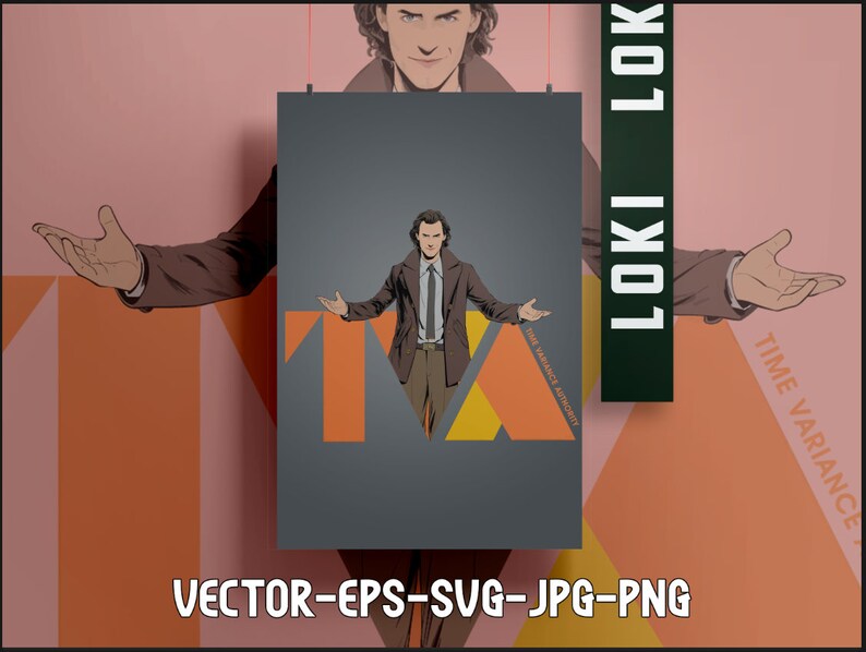 LOKI Season 2 Poster Svg Vector Png Jpg - Etsy