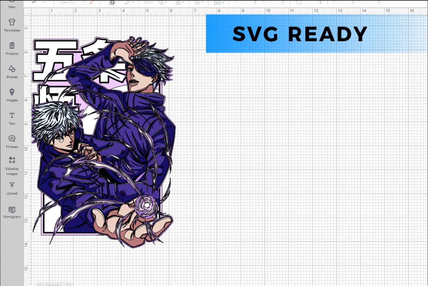 Jujutsu Kaisen : Gojo Svg - Etsy